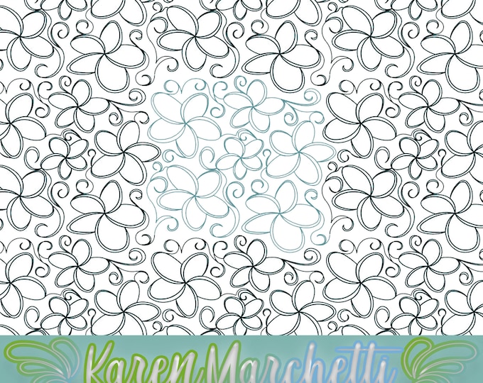 Fiona 7 Longarm Quilting Digital Design Pattern Edge to Edge E2e Panto ...