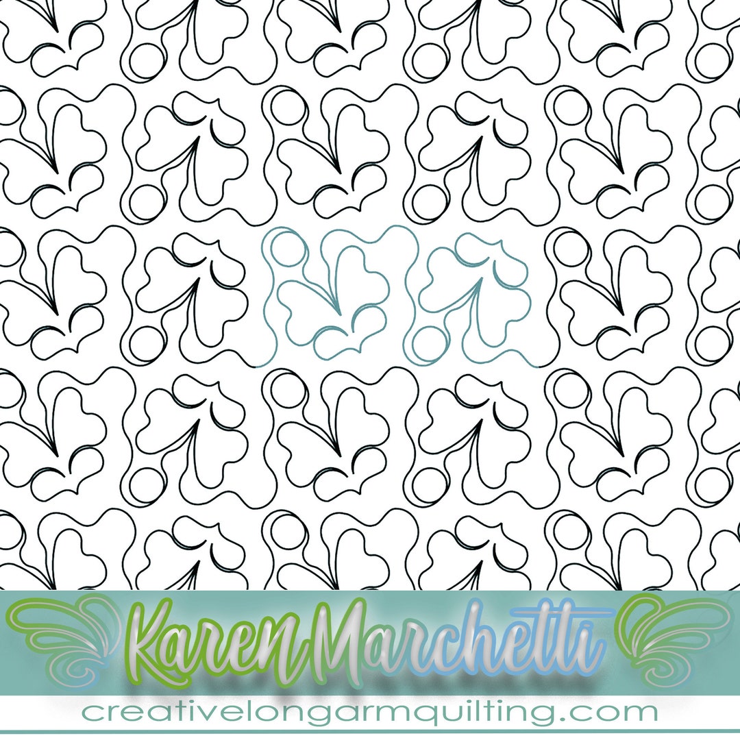 Butterfly 03 Longarm Quilting Digital Design Pattern Edge to Edge E2e ...