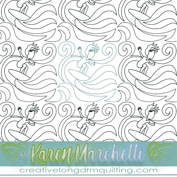 Ocean Edge to Edge Designs - Etsy