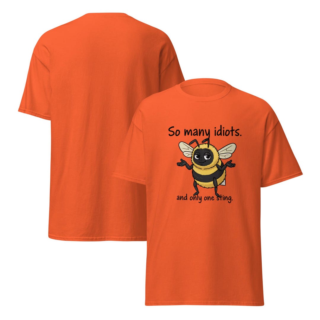 Cheeky Bee Slogan Design Unisex Classic T-shirt - Etsy