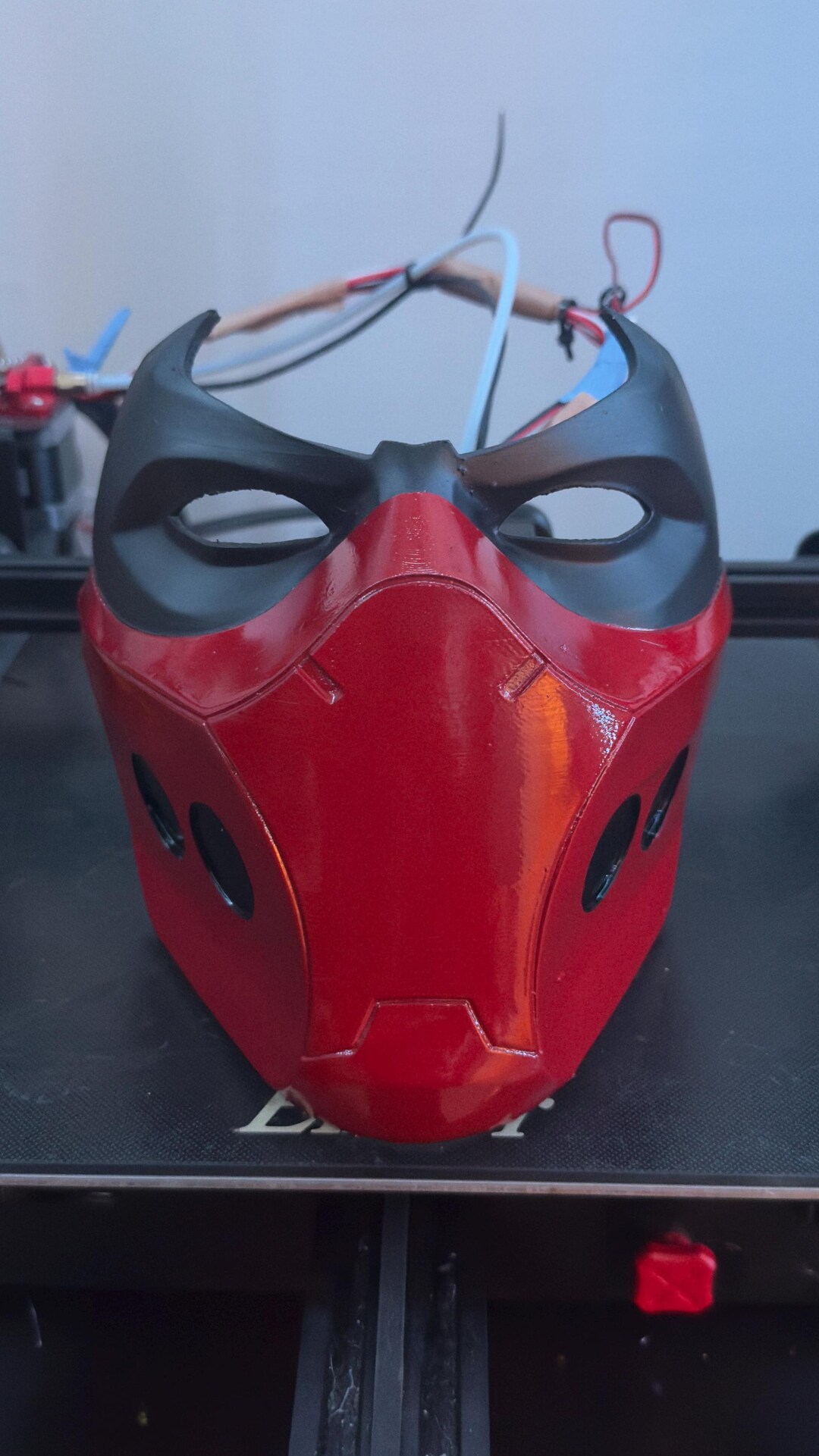 Redhood Mask V2 - Etsy