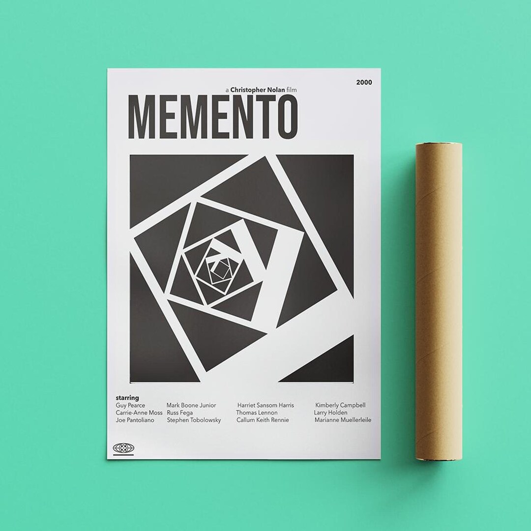 Mid Century Modern Memento Posters Modern Vintage Movie - Etsy UK