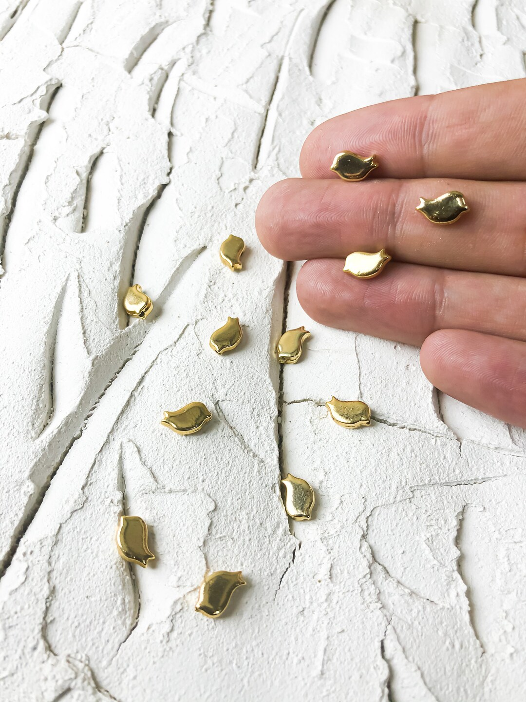 Bird Pendant,shiny Gold Plated,charms,necklace Finding - Etsy