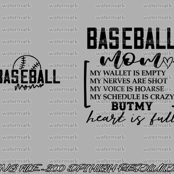 Baseball Mom - Etsy