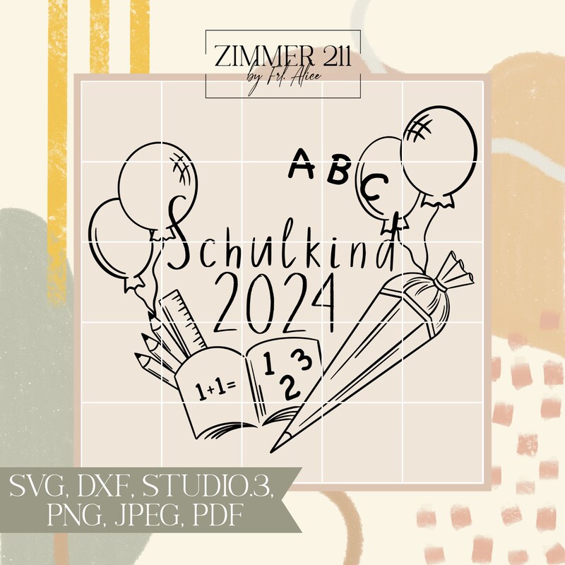 Schulkind plotterdatei - Etsy.de