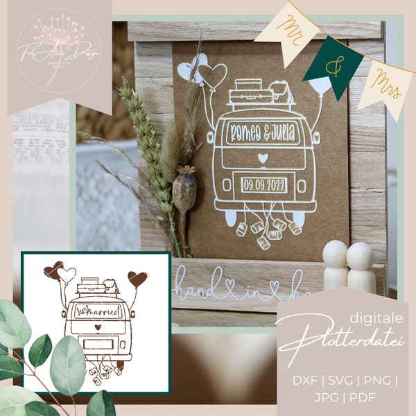 Just Married - Etsy