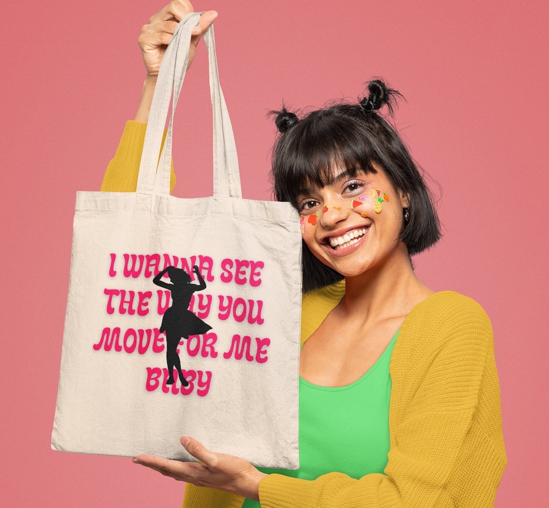 One Direction Tote Bag - Little Black Dress Lyrics - Etsy