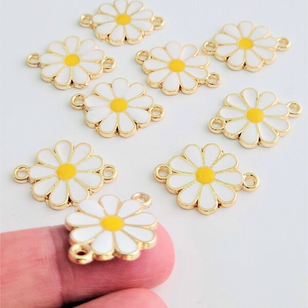 Daisy Charms - Etsy