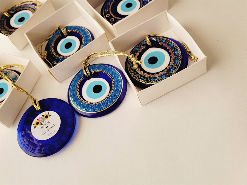 Modern Design Evil Eye Favors for Weddingcharmbridal - Etsy