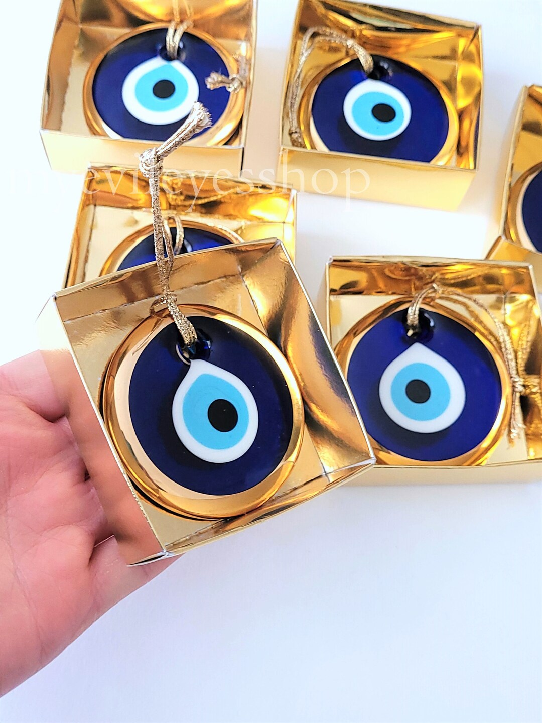 Golden Evil Eye ,favor,wedding,evil Eye Favours,traditional,nazar ...