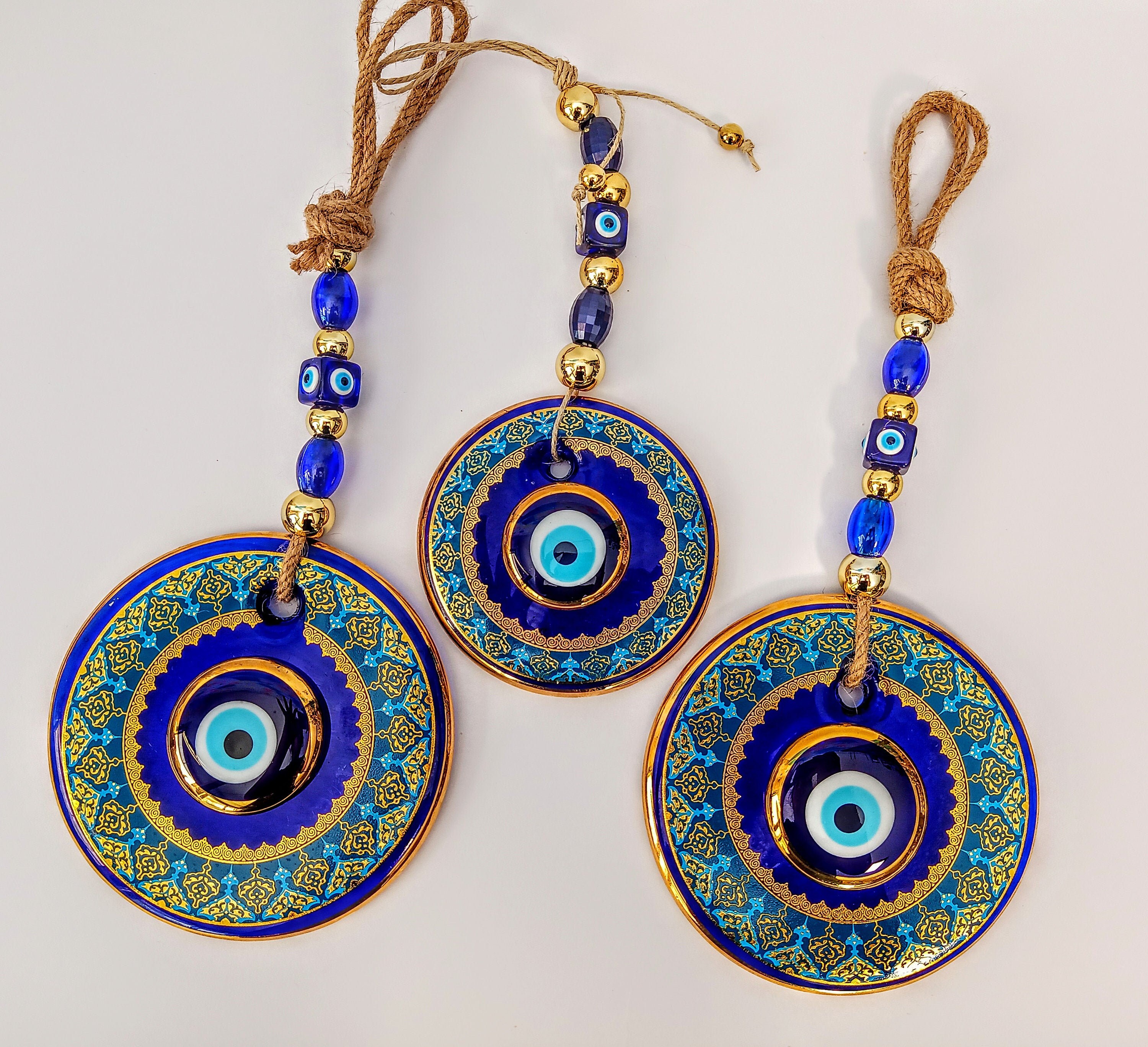 Large evil eye wall hanging evil eye wall decorevil eye | Etsy