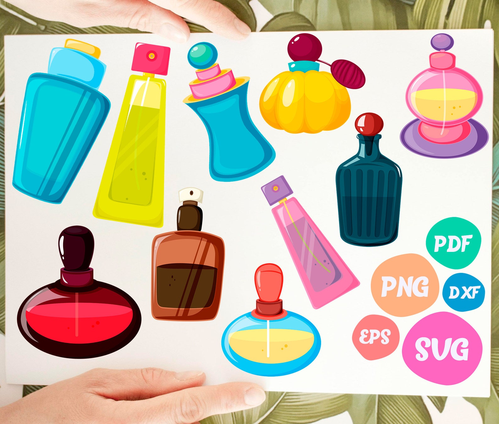 PERFUME SVG, Perfume Bottle Svg, Perfume Silhouette, Perfume File ...