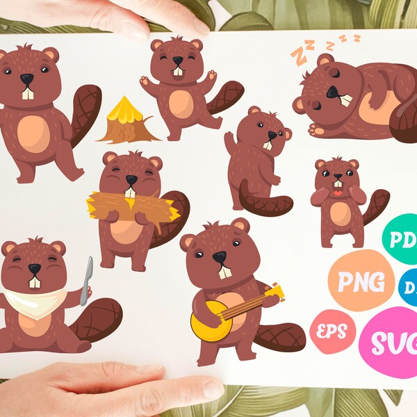 Beaver Svg - Etsy