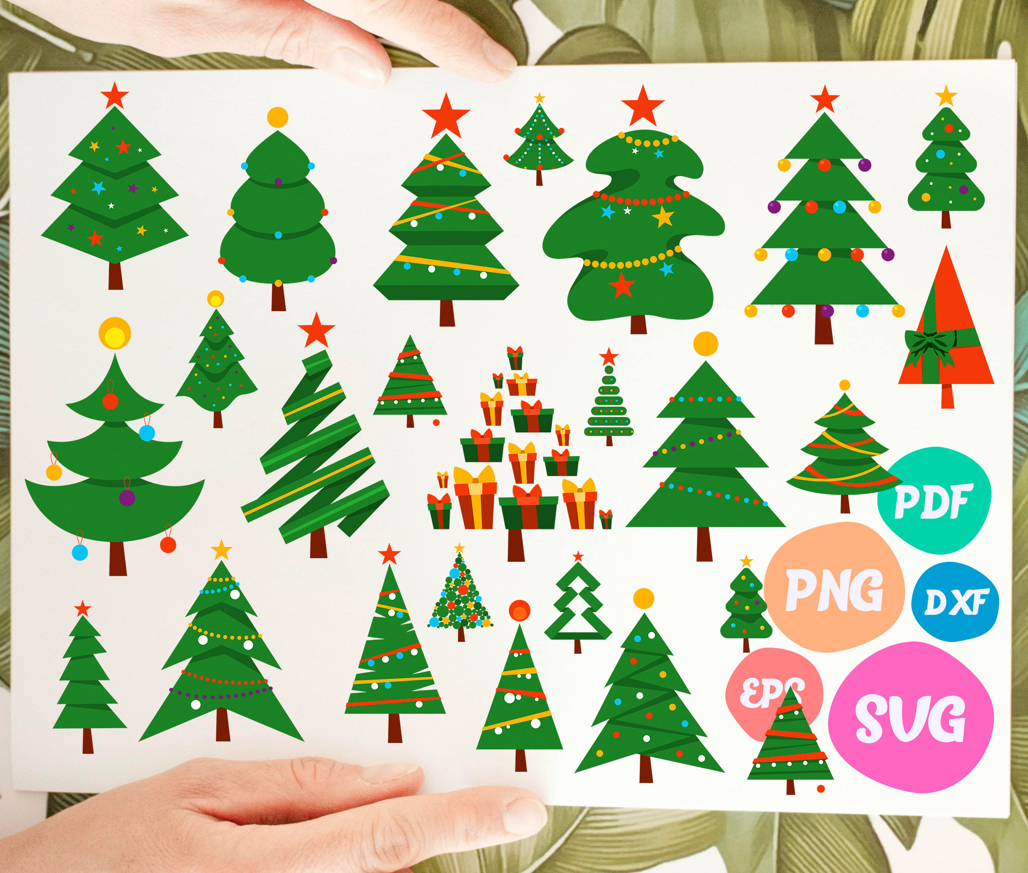 Christmas Tree Svgchristmas Tree Svg Christmas Treetree - Etsy