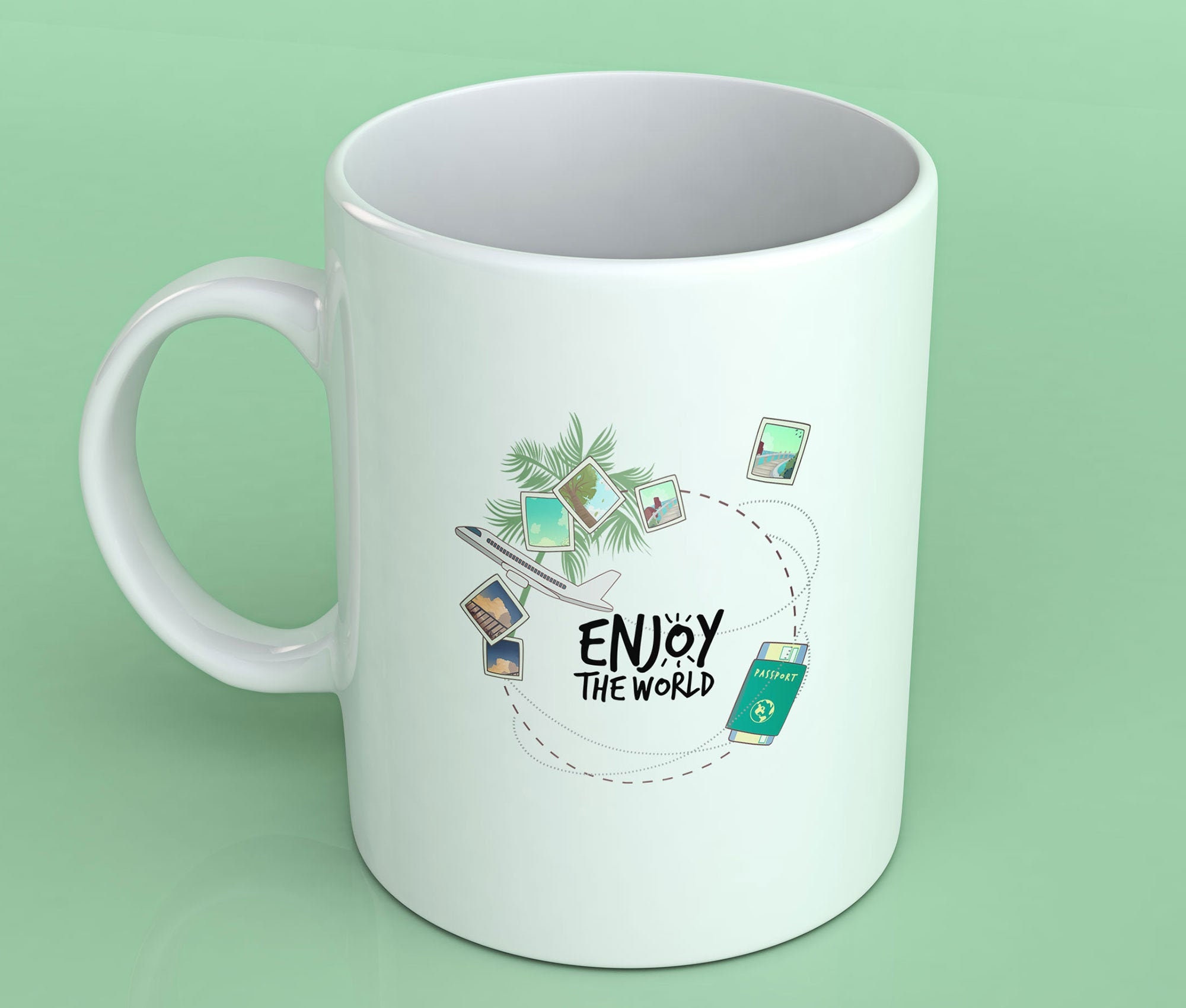 Enjoy the World Quote Design SVG - Etsy