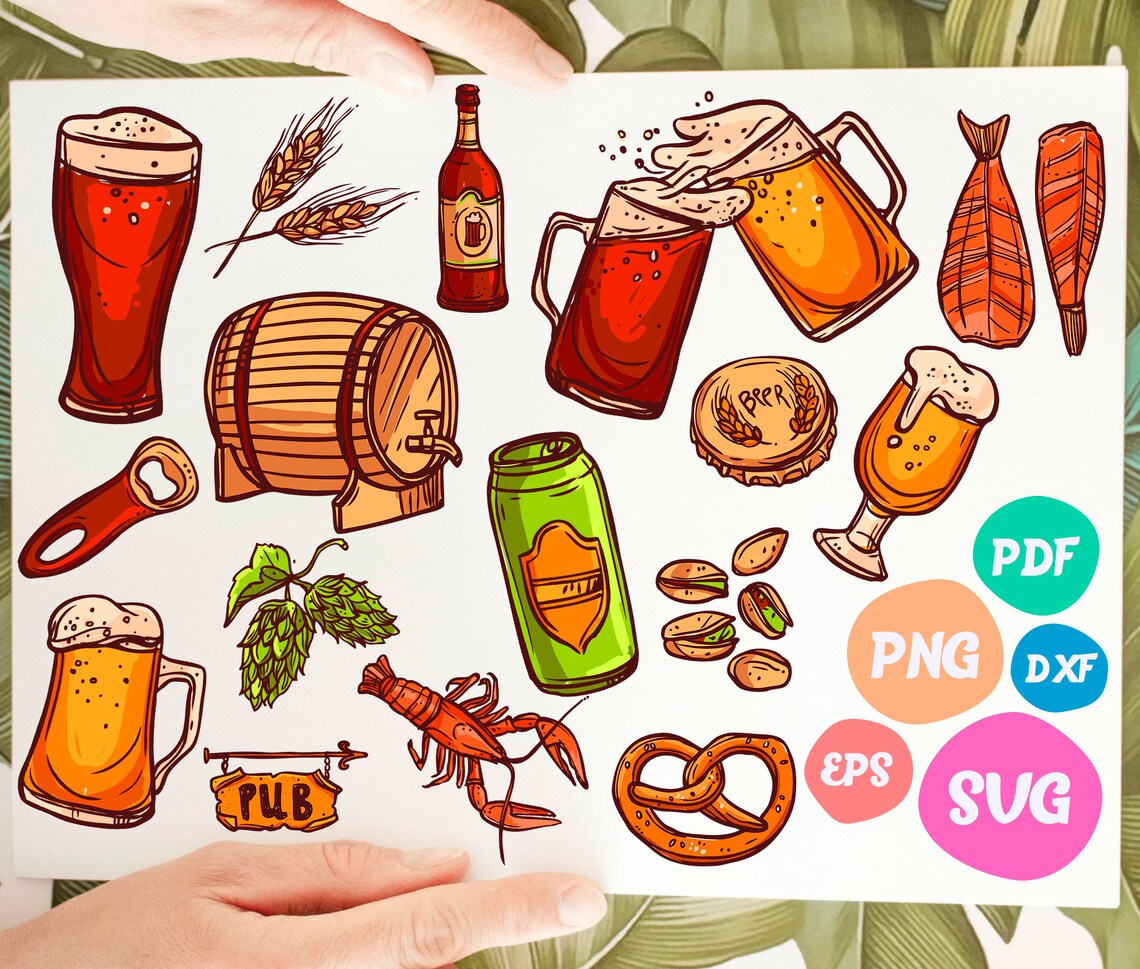 Beer Svg,beer Svg Bundle,drink Svg,beers Cheers Svg, Cheers Svg, Beer ...