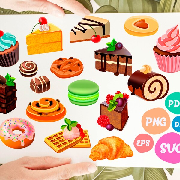 Dessert Svg - Etsy