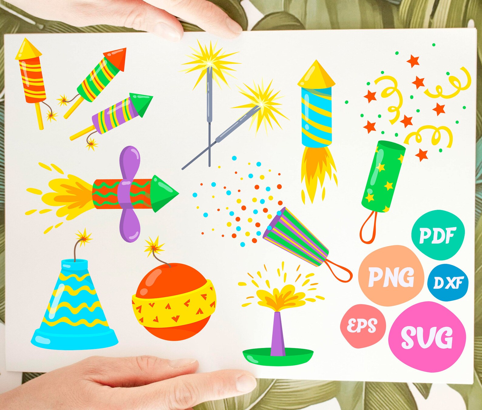Fireworks Svg,fireworks Svg,fireworks SVG Bundle,fireworks Bundle Svg ...