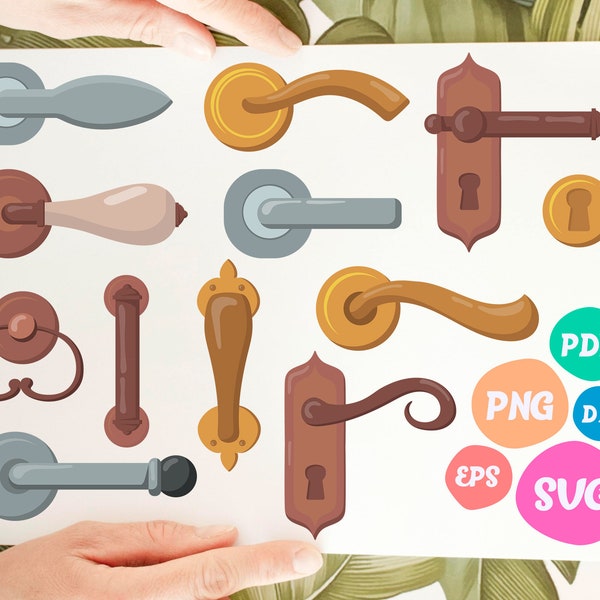 Door Handle Clipart - Etsy