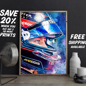 George Russell Poster Mercedes AMG F1 Formula One Wall Art Print - Etsy UK