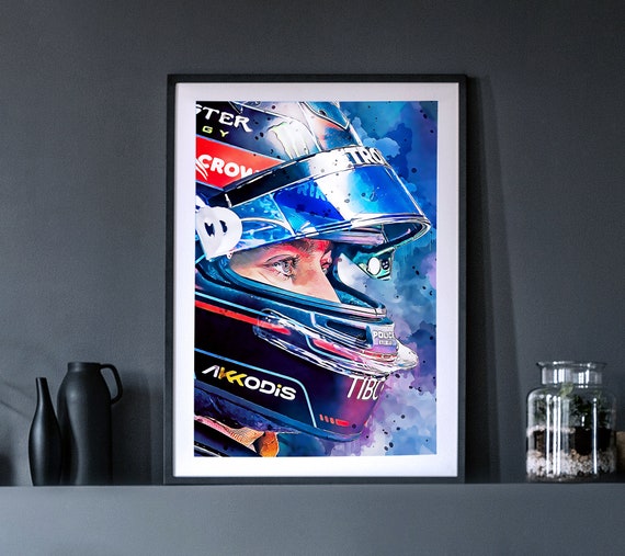 George Russell Poster Mercedes AMG F1 Formula One - Etsy