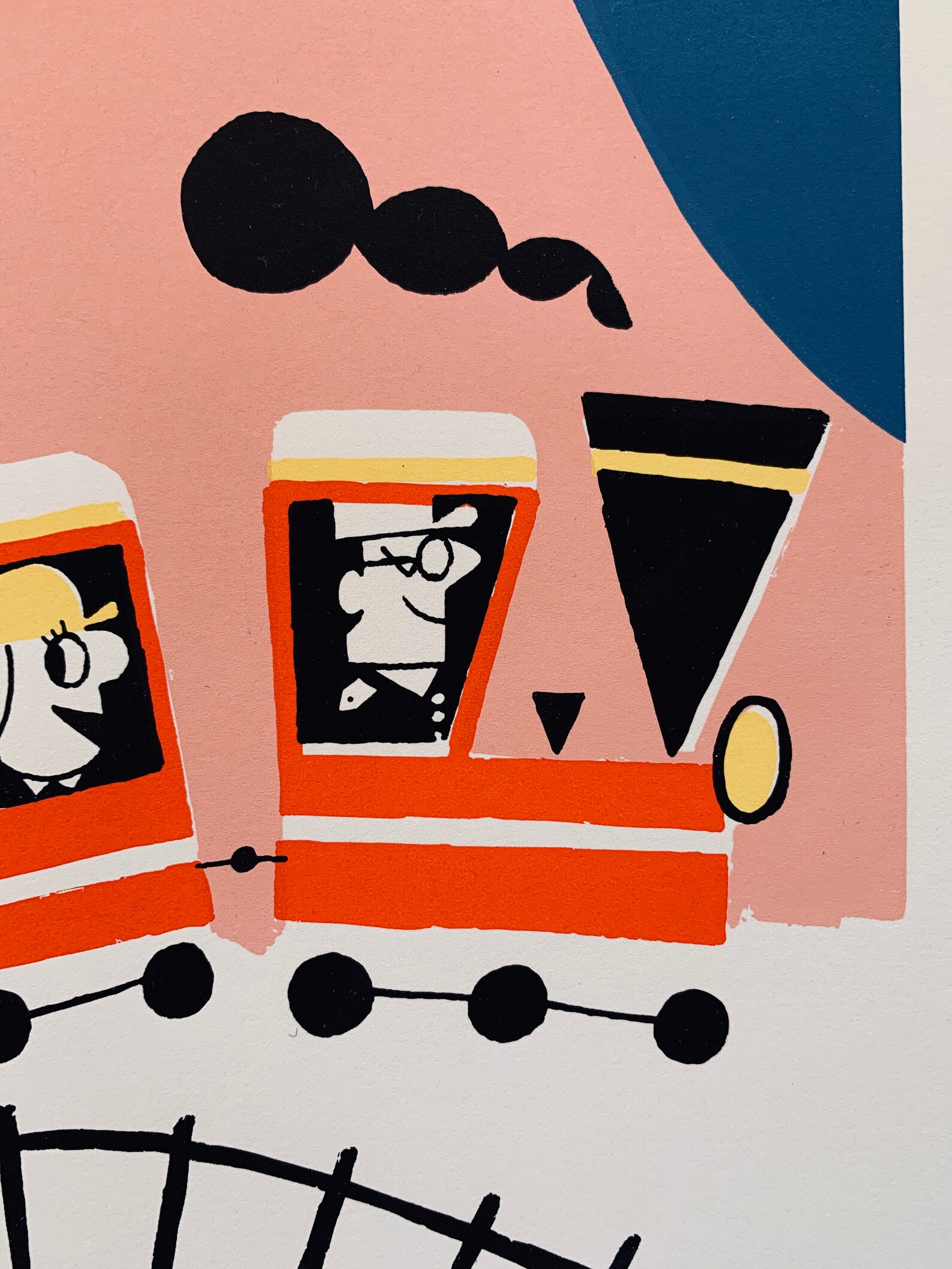 Fuji (screenprint / Sérigraphie) - Etsy