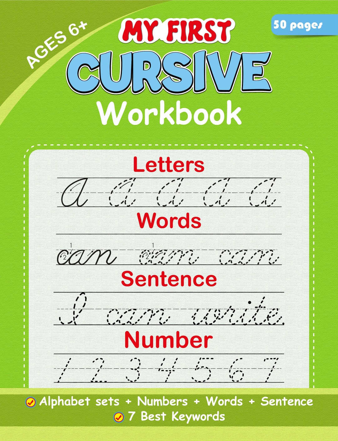 Printable Cursive Alphabet Workbook. - Etsy