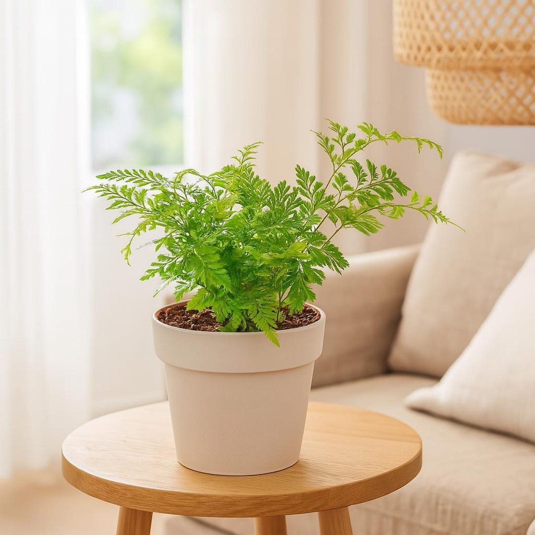 Rabbit's Foot Fern: Hanging Fern With Furry Rhizomes - Etsy
