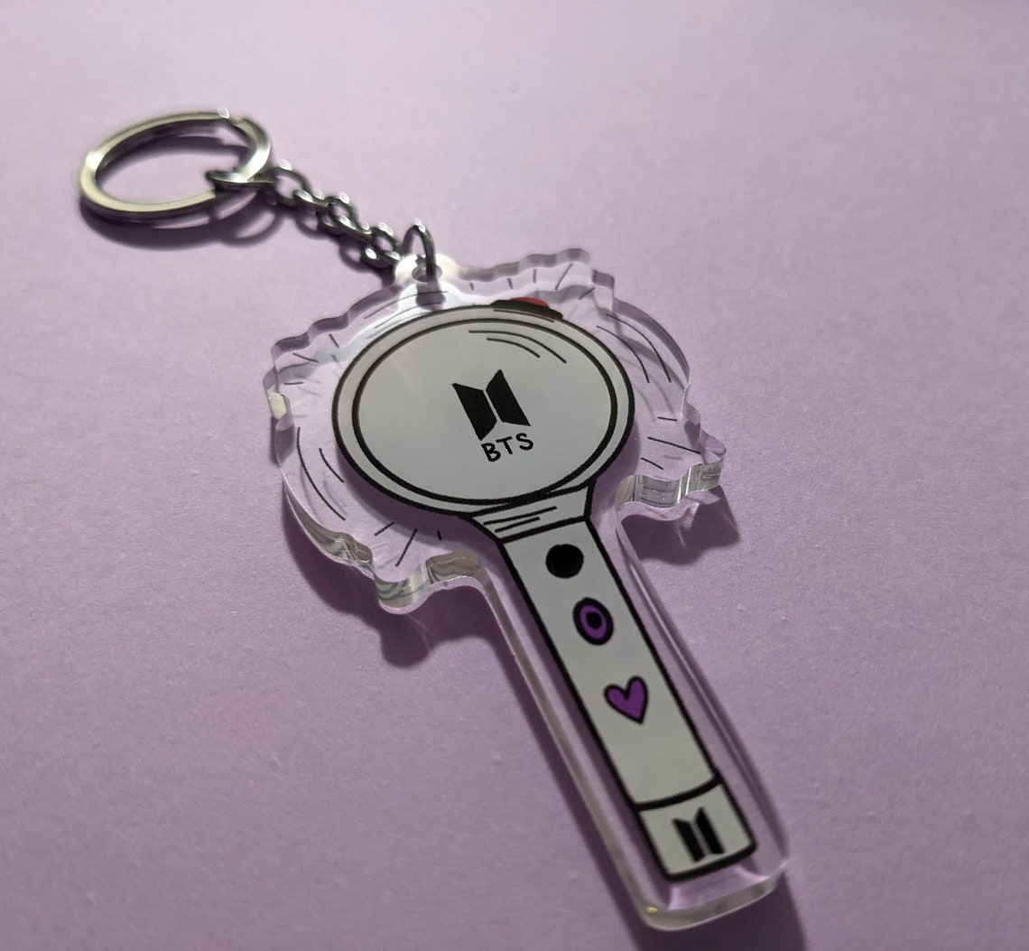 ARMY Bomb Keychain - Etsy