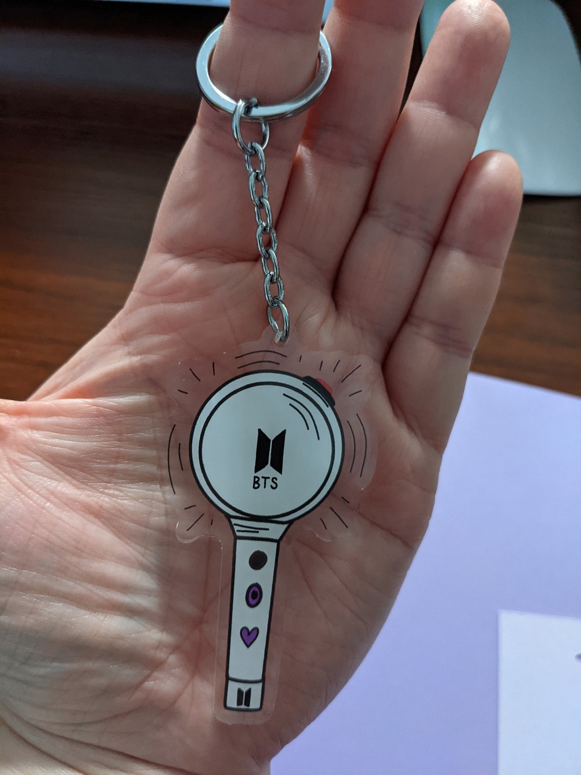 ARMY Bomb Keychain - Etsy