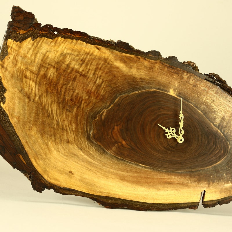 Walnut Clock - Etsy