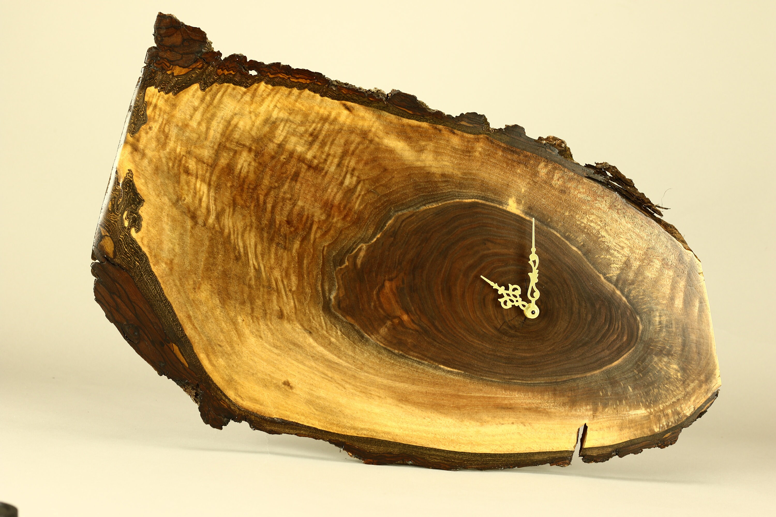 Large Live Edge Black Walnut Clock - Etsy