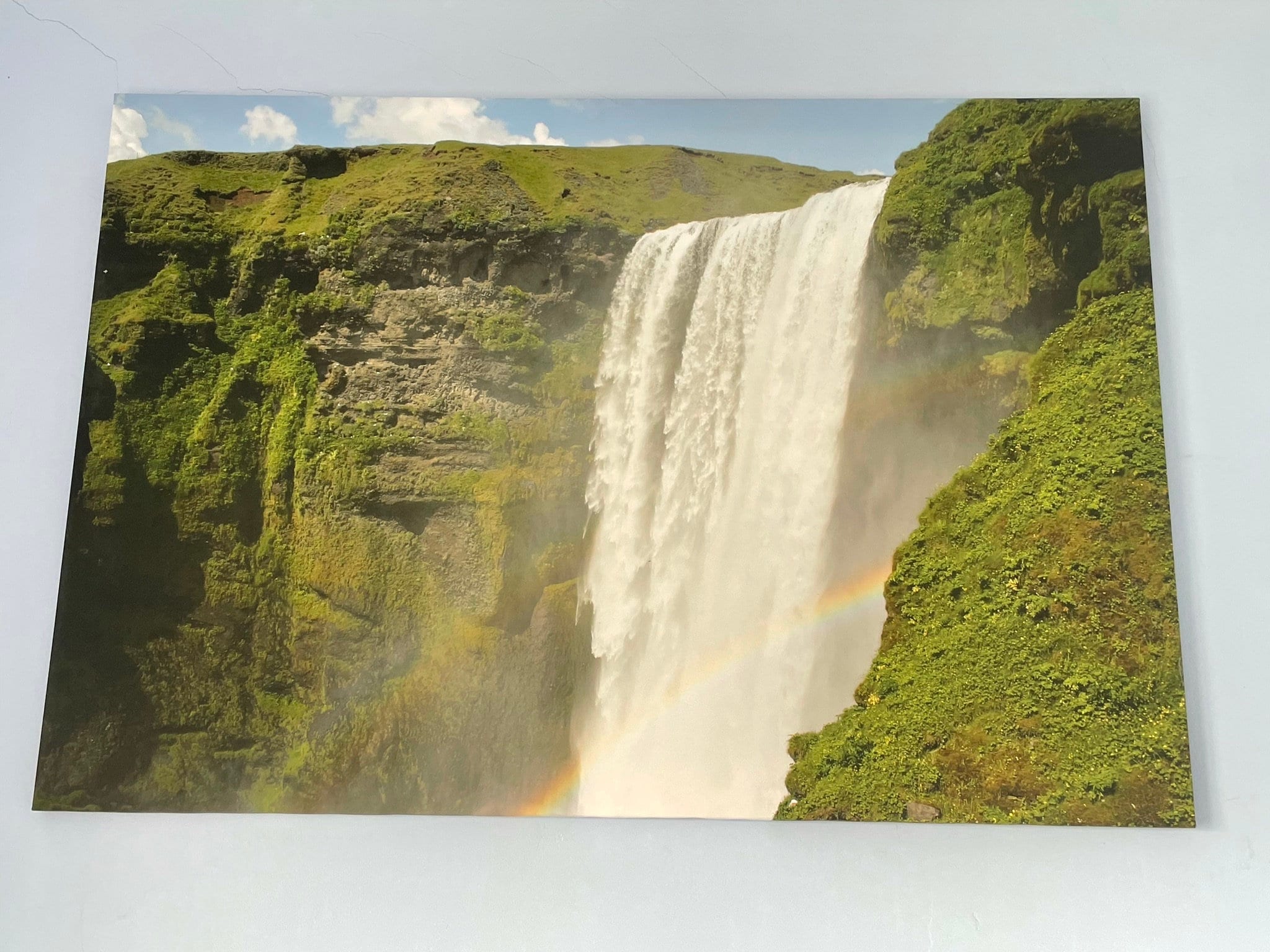 Photography Print / "icelandic Waterfall" / Wall Art / Photo Gift / Art ...