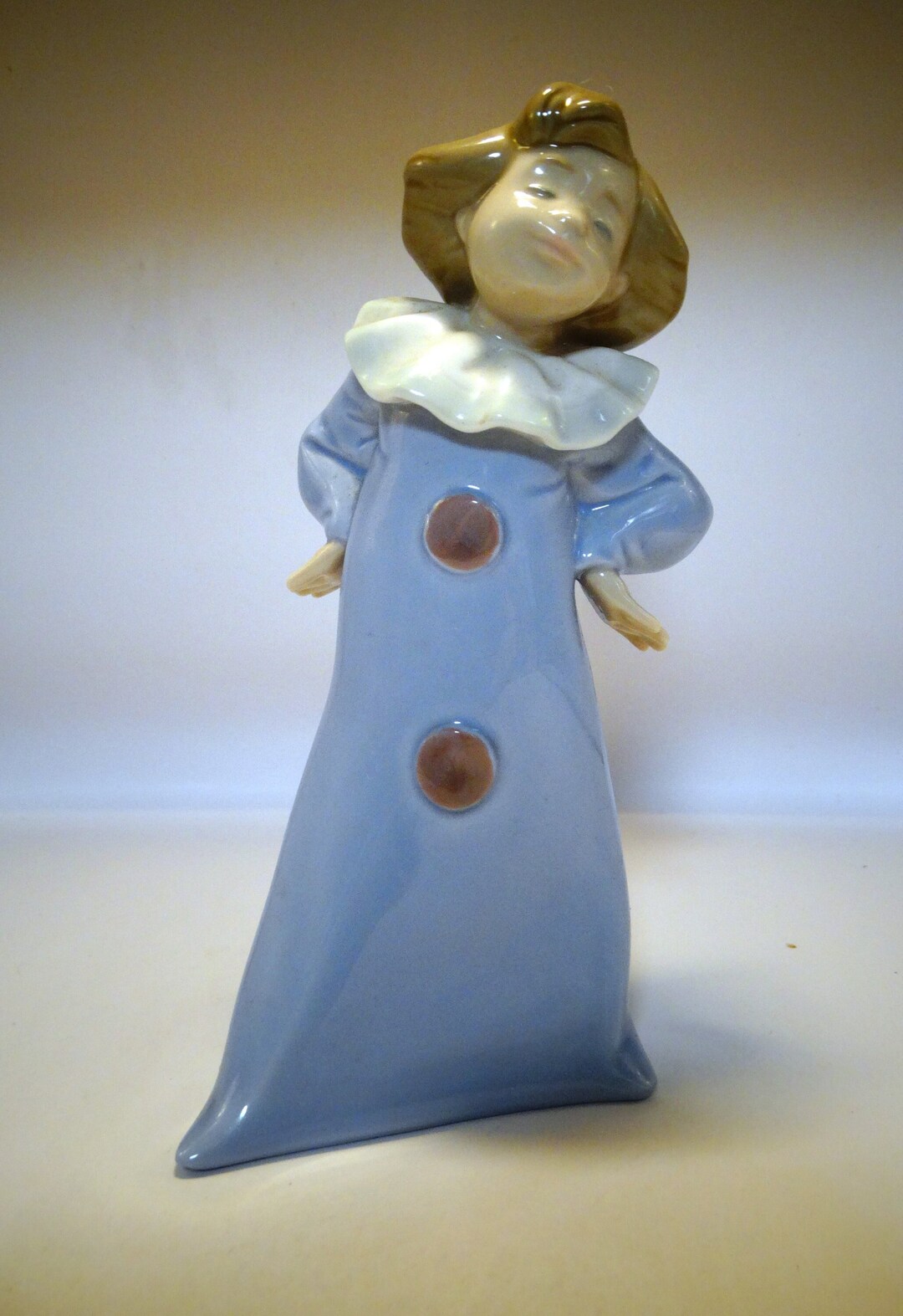 Vintage Lladro Nao Figurine Clown Figurine Glazed Porcelain RARE - Etsy