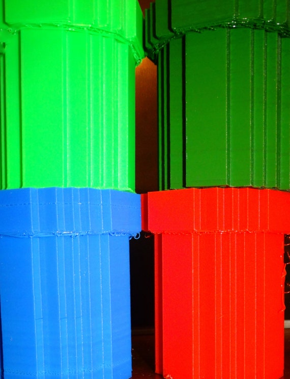 Mario 8 Bit Warp Pipe Storage Container - Etsy UK