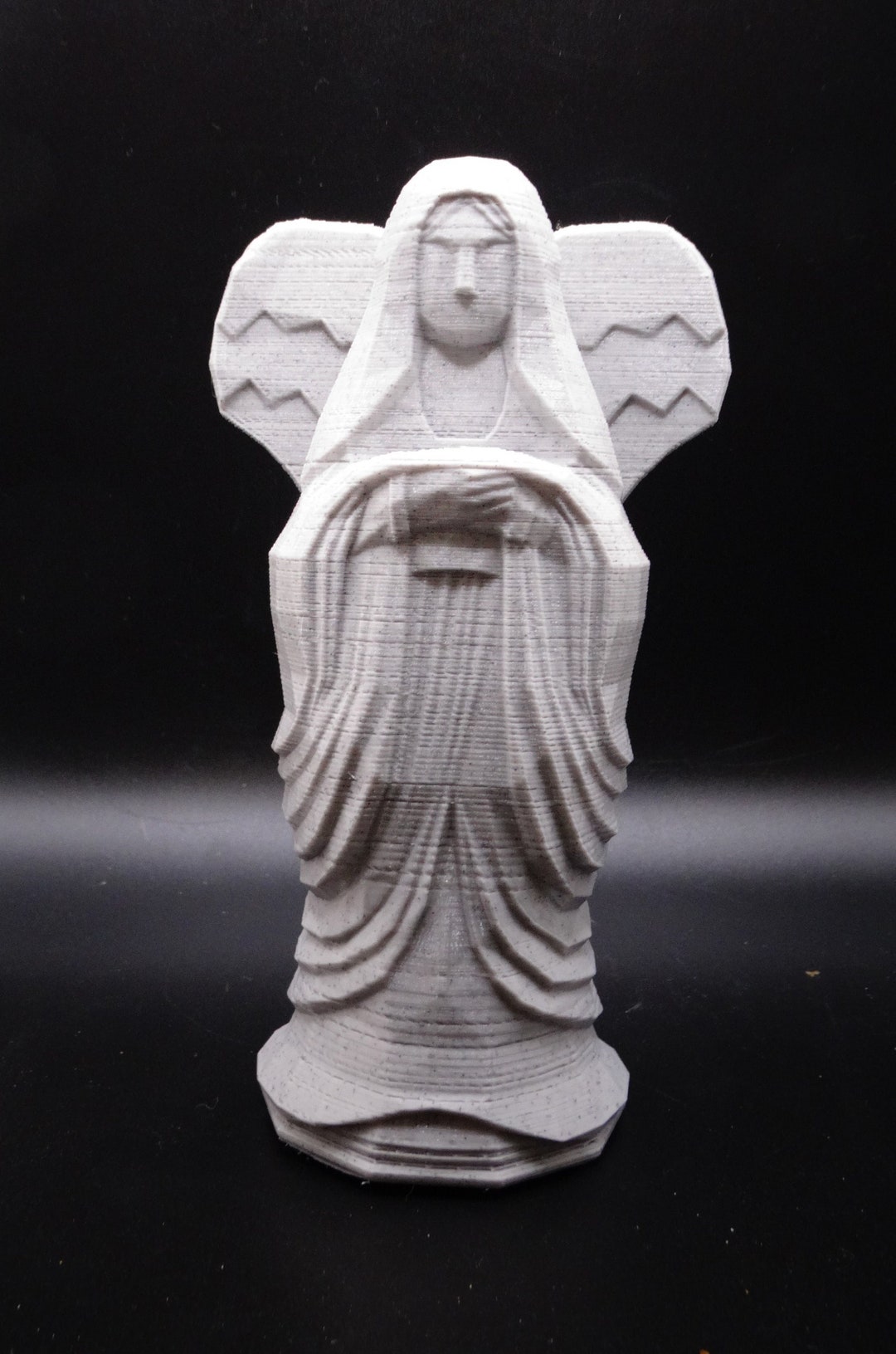 Zelda -goddess Statue 16 Cm Dark Metallic Stone - Etsy