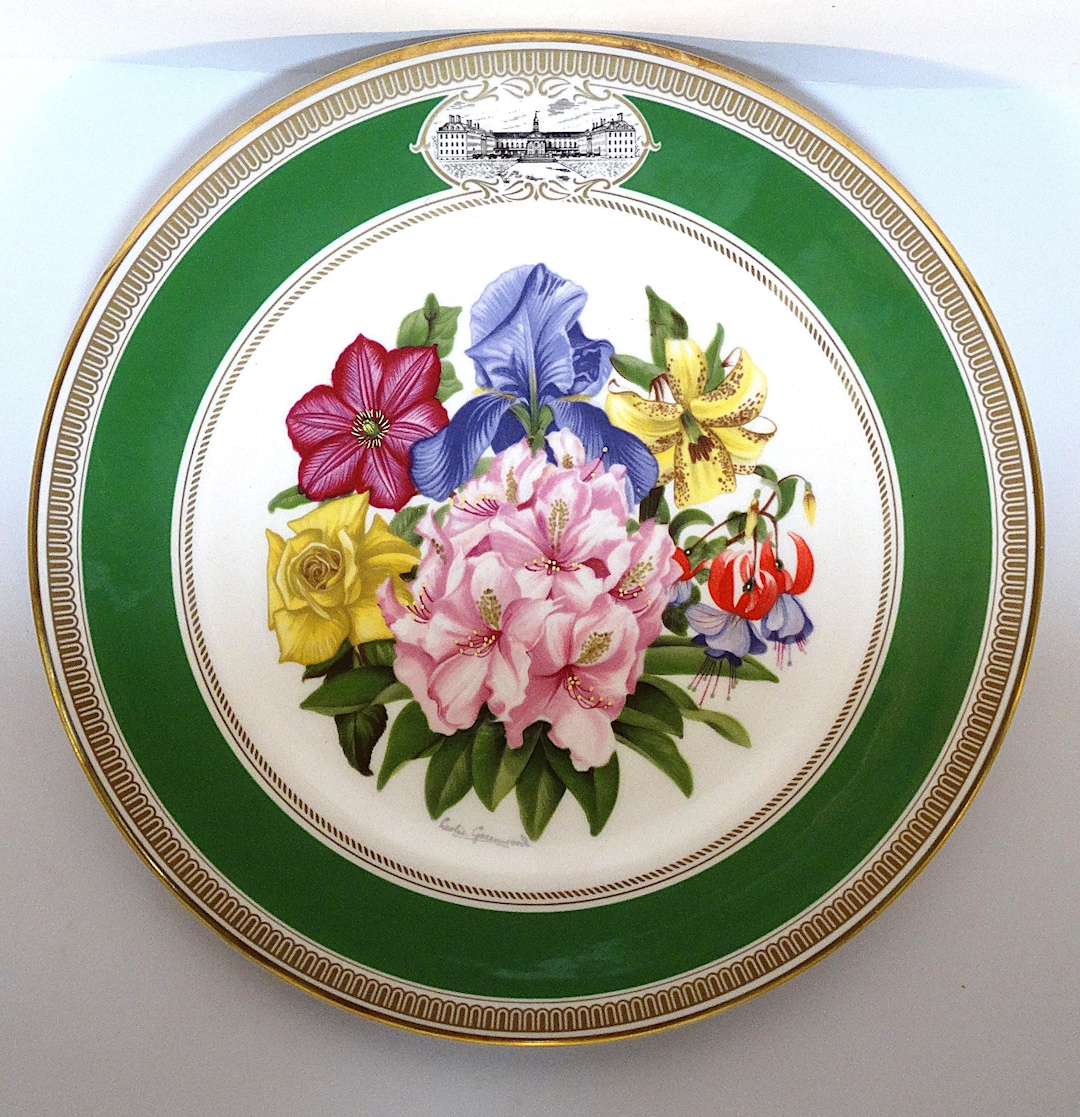 Vintage Chelsea Pride 1981 Chelsea Flower Show Plate RHS by Royal ...
