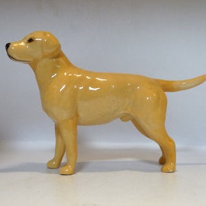 Vintage Beswick Golden Labrador Figurine Rare - Etsy