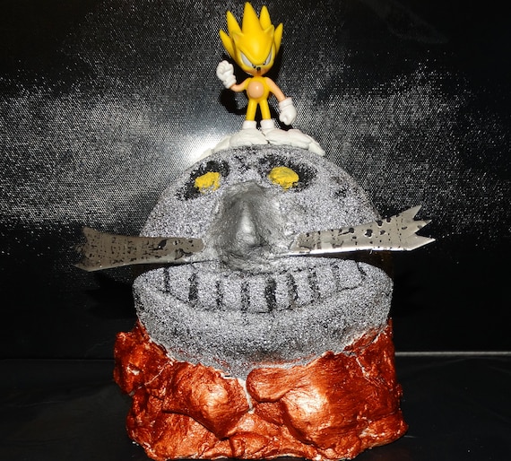 Sonic the Hedgehog Super Sonic on Death Egg Diorama - Etsy Singapore