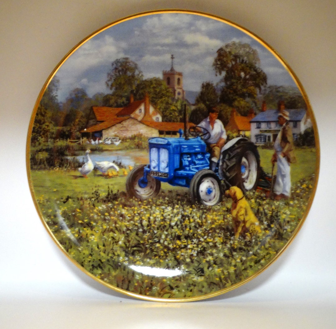 Vintage Danbury Ford Tractor Plate Daisy Cutter Plate - Etsy