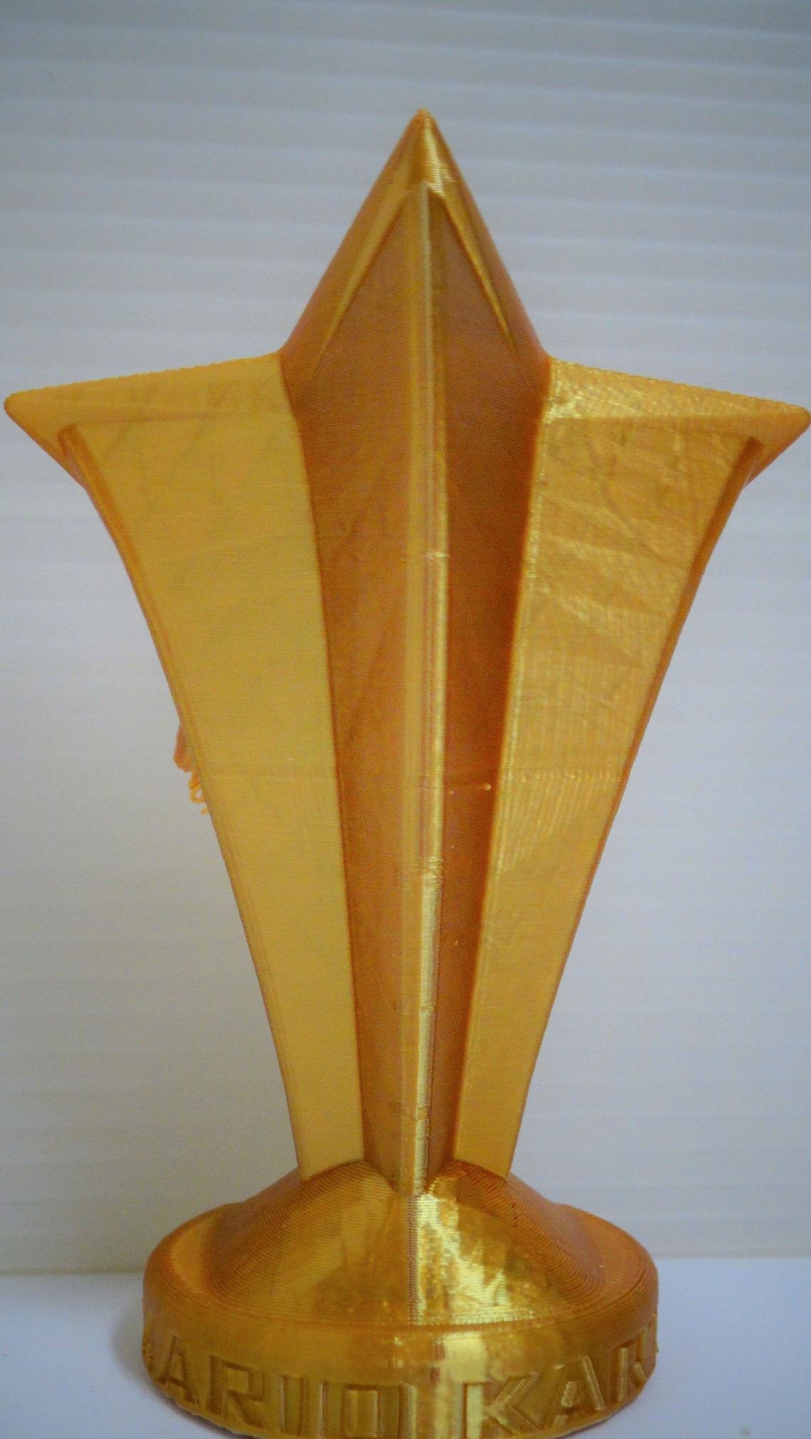 Mario Kart Gold Star Trophy Mario Tournament Choose Gold - Etsy