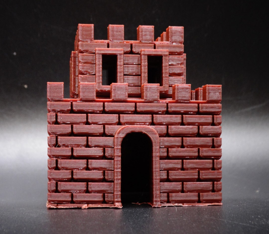 Mario Retro Castle - Etsy