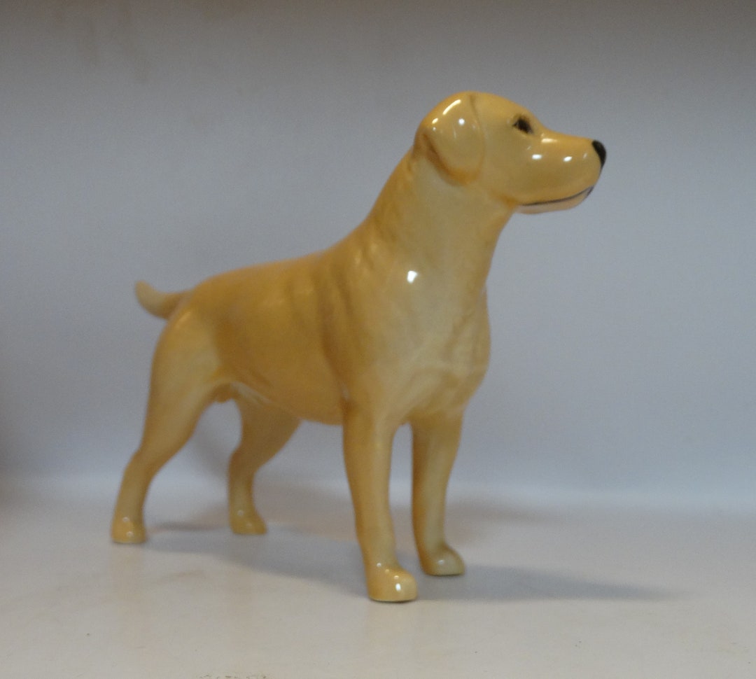 Vintage Beswick Golden Labrador Figurine Rare - Etsy