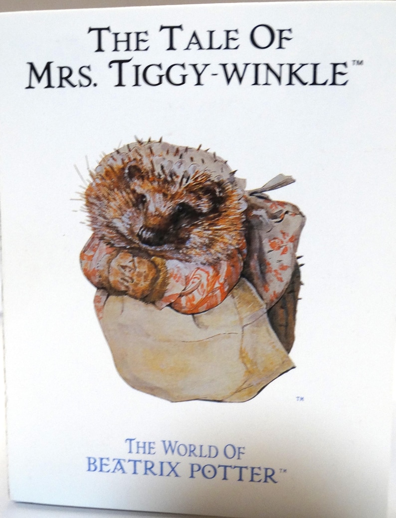 Vintage Beatrix Potter the Tale of Mrs Tiggy Winkle 199599 Story Book ...