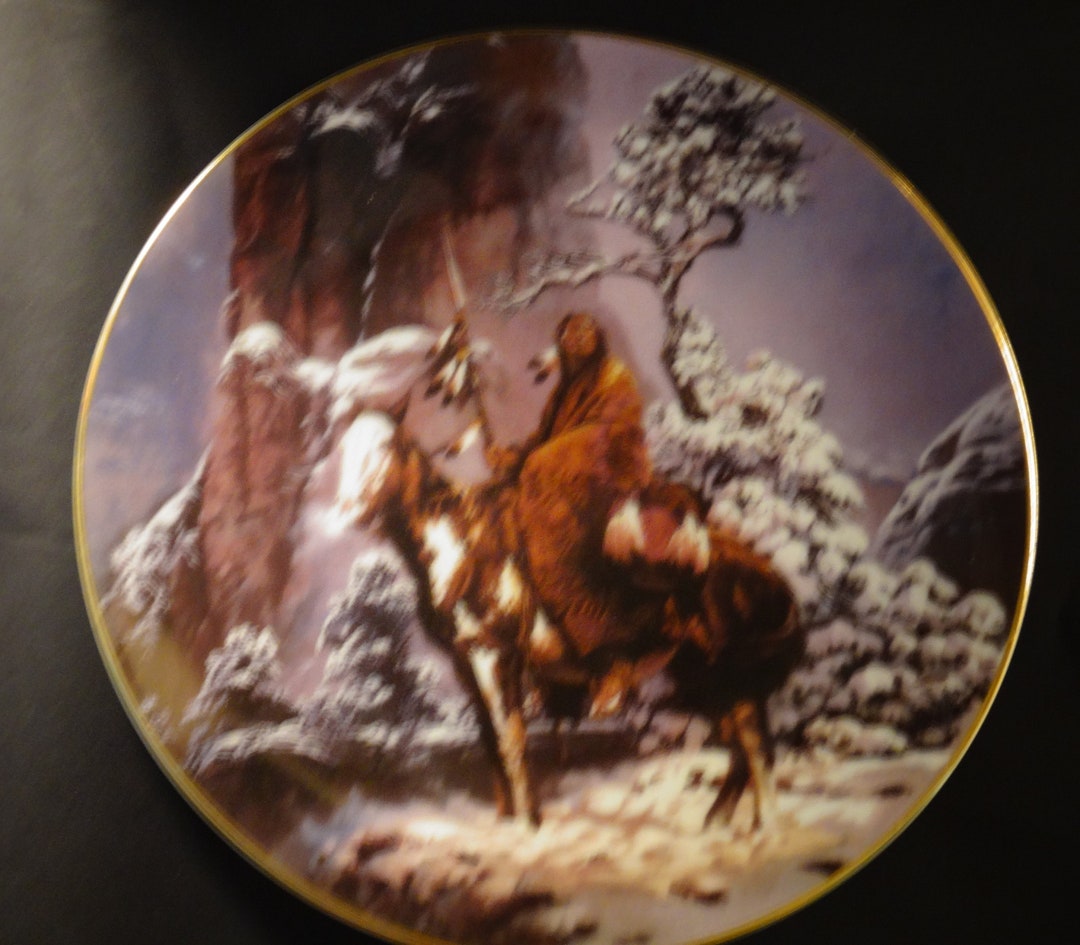 The Hamilton Collection Mystic Warrior Mystic Warriors Plate by Chuck ...