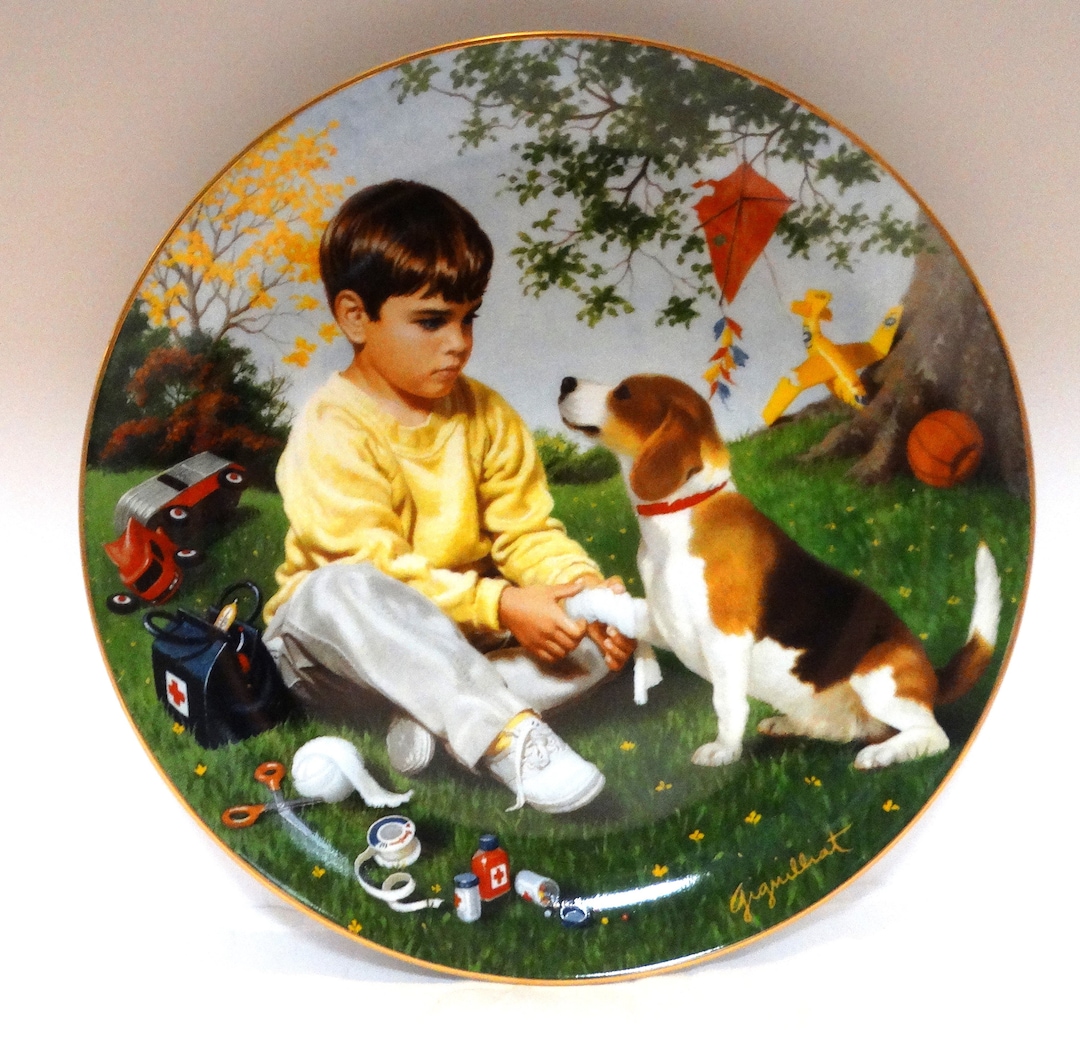 Vintage Danbury Mint Children of the Week Wednesday's Child Collector ...