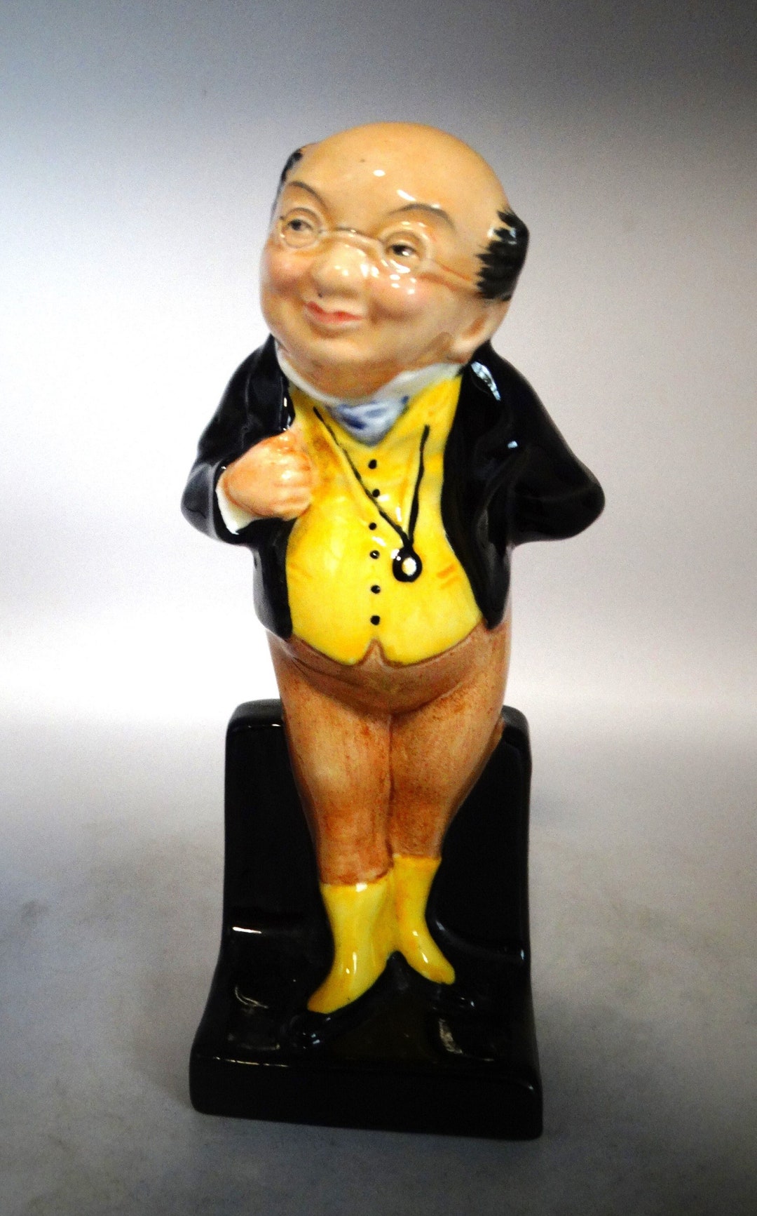 Vintage Royal Doulton Dickens Series Pickwick Figure Rare - Etsy