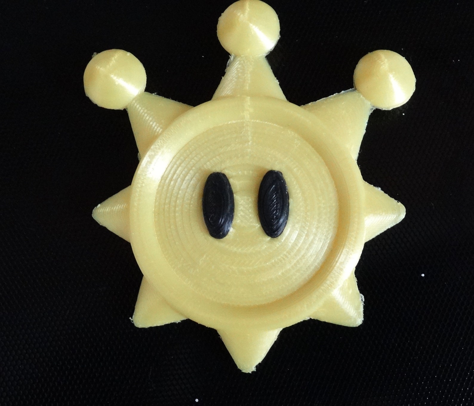 Super Mario Sunshine Shine Sprite choose A Colour - Etsy