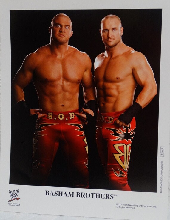 WWE 8 x 10 Inch Promo Photo Of The Basham Brothers P1122 Rare | Etsy