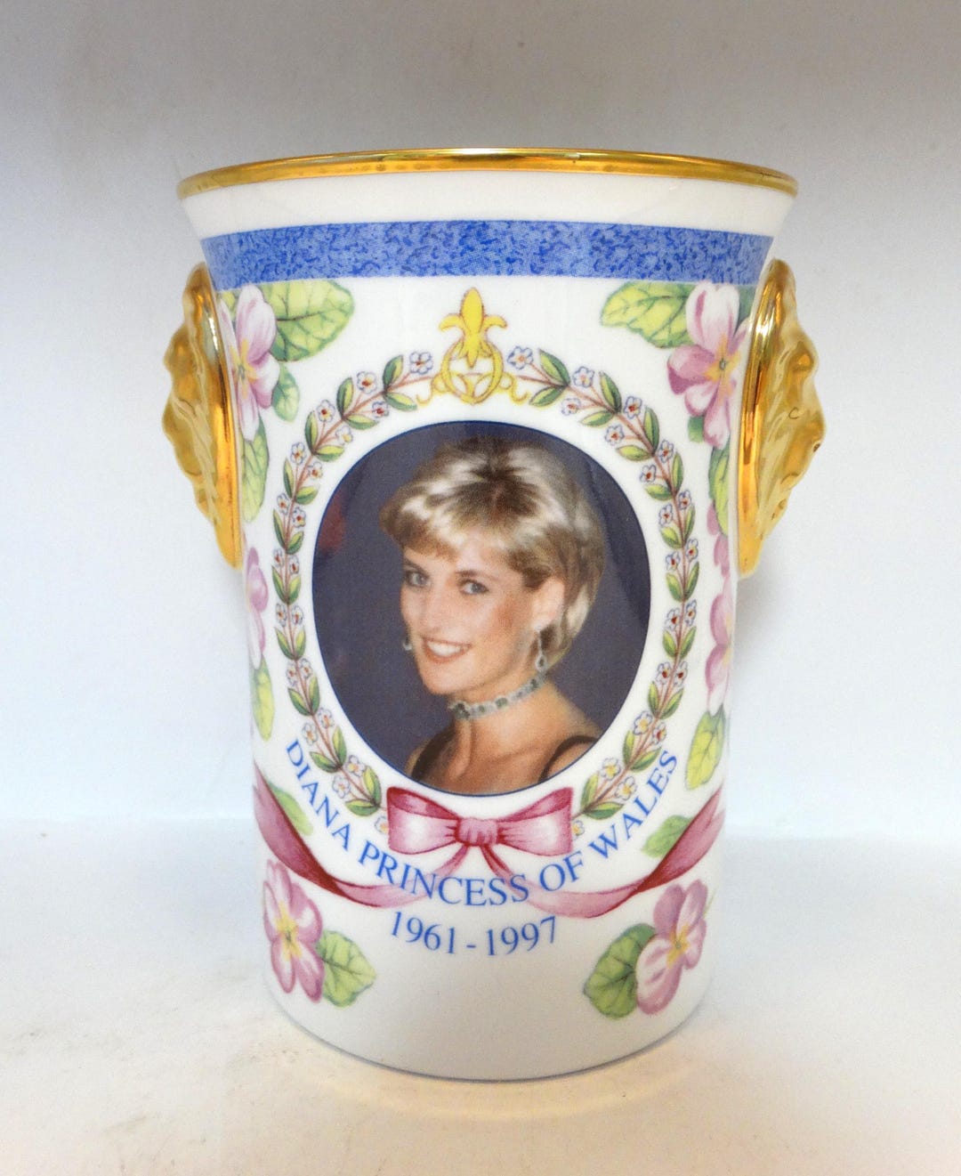 Vintage Tribute to Princess Diana Sutherland China Lion Head Beaker ...